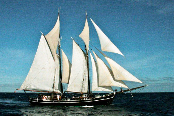 OPAL - new and larger schooner in the North Sailing fleet